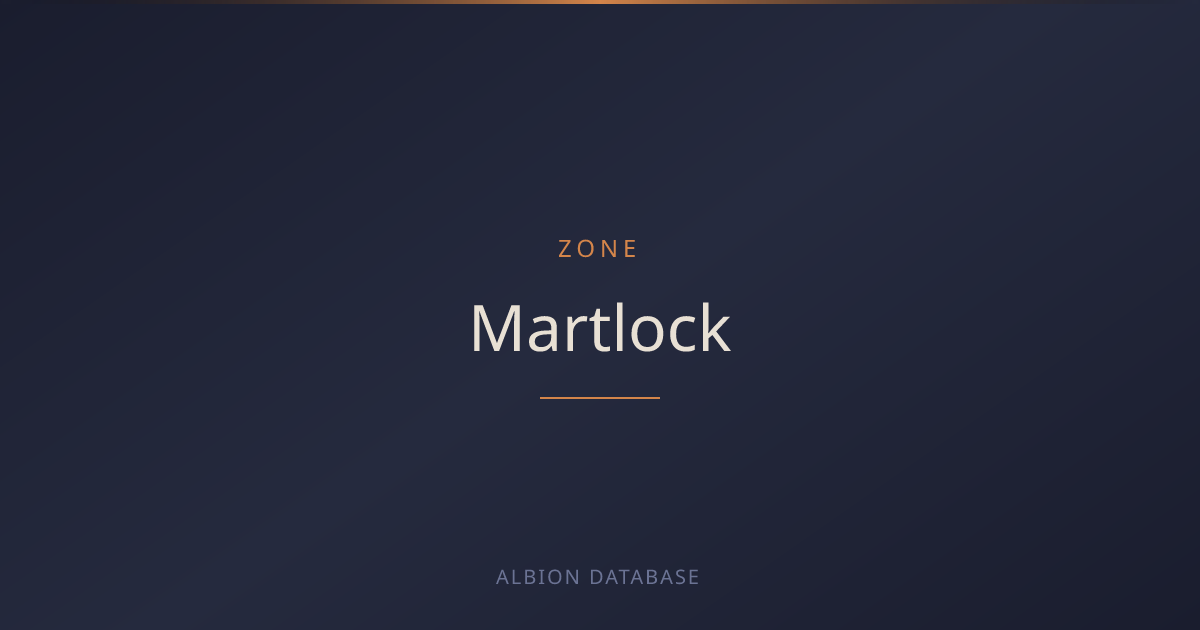Albion Online Martlock — Zone Guide & Resources - Albion Online Database